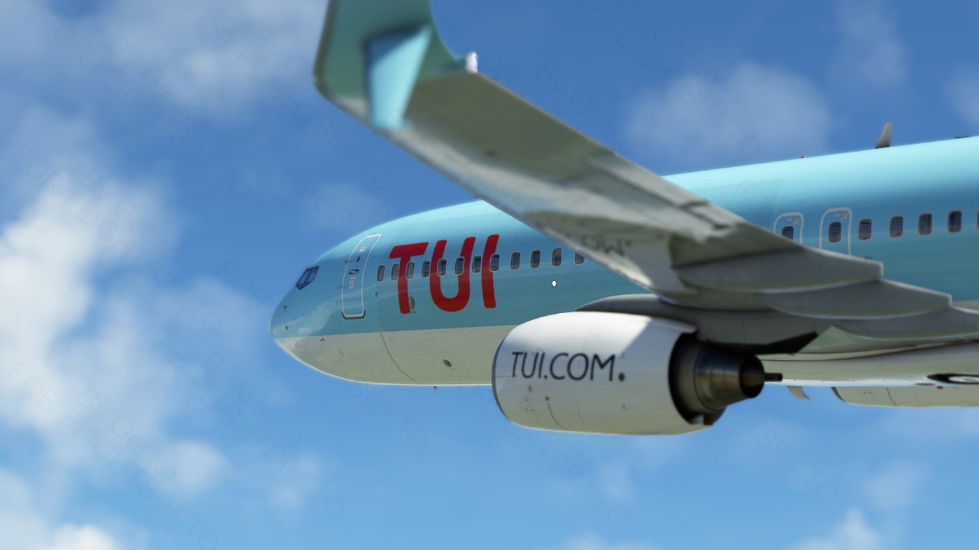 PMDG 737-800 TUI BE | OO-JAA 2018 for Microsoft Flight Simulator | MSFS