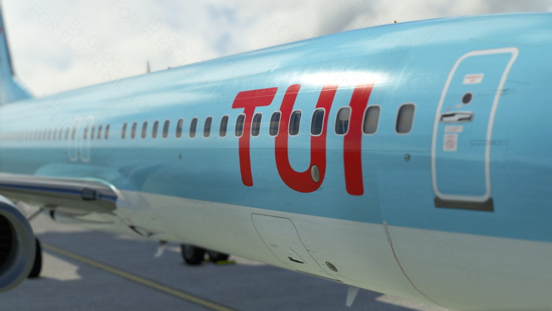 PMDG 737-800 TUI BE | OO-JAA 2018 for Microsoft Flight Simulator | MSFS