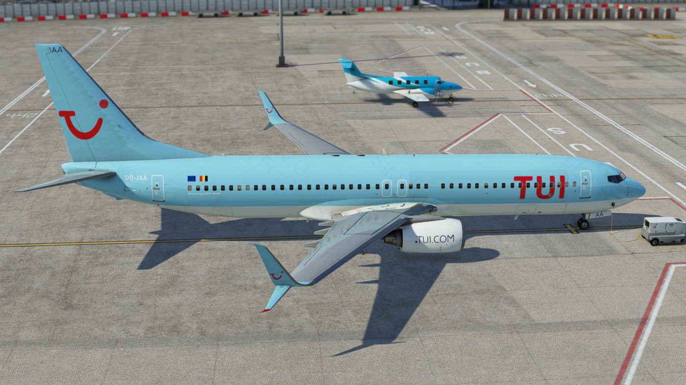 PMDG 737-800 TUI BE | OO-JAA 2018 for Microsoft Flight Simulator | MSFS
