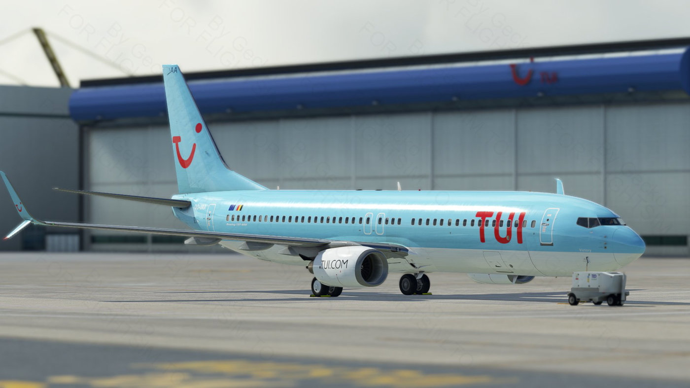 PMDG 737-800 TUI BE | OO-JAA 2018 for Microsoft Flight Simulator | MSFS