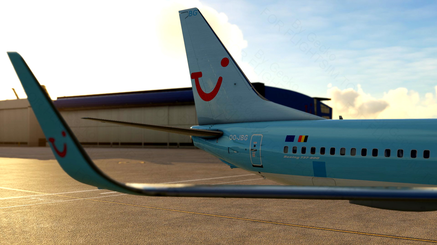 PMDG 737-800 TUI BE | OO-JBG 2019 for Microsoft Flight Simulator | MSFS