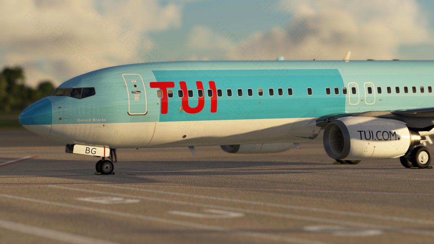 PMDG 737-800 TUI BE | OO-JBG 2019 for Microsoft Flight Simulator | MSFS
