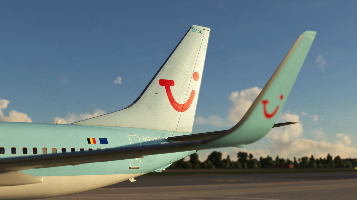 PMDG 737-800 TUI BE | OO-JBG 2019 for Microsoft Flight Simulator | MSFS