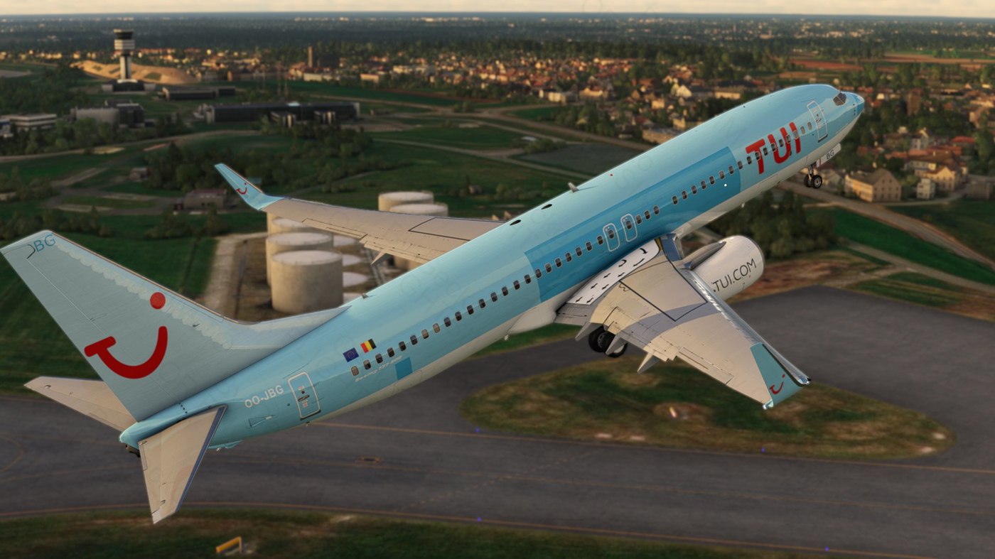 PMDG 737-800 TUI BE | OO-JBG 2019 for Microsoft Flight Simulator | MSFS