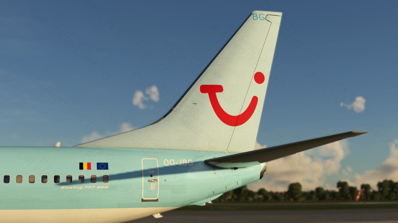 PMDG 737-800 TUI BE | OO-JBG 2019 for Microsoft Flight Simulator | MSFS
