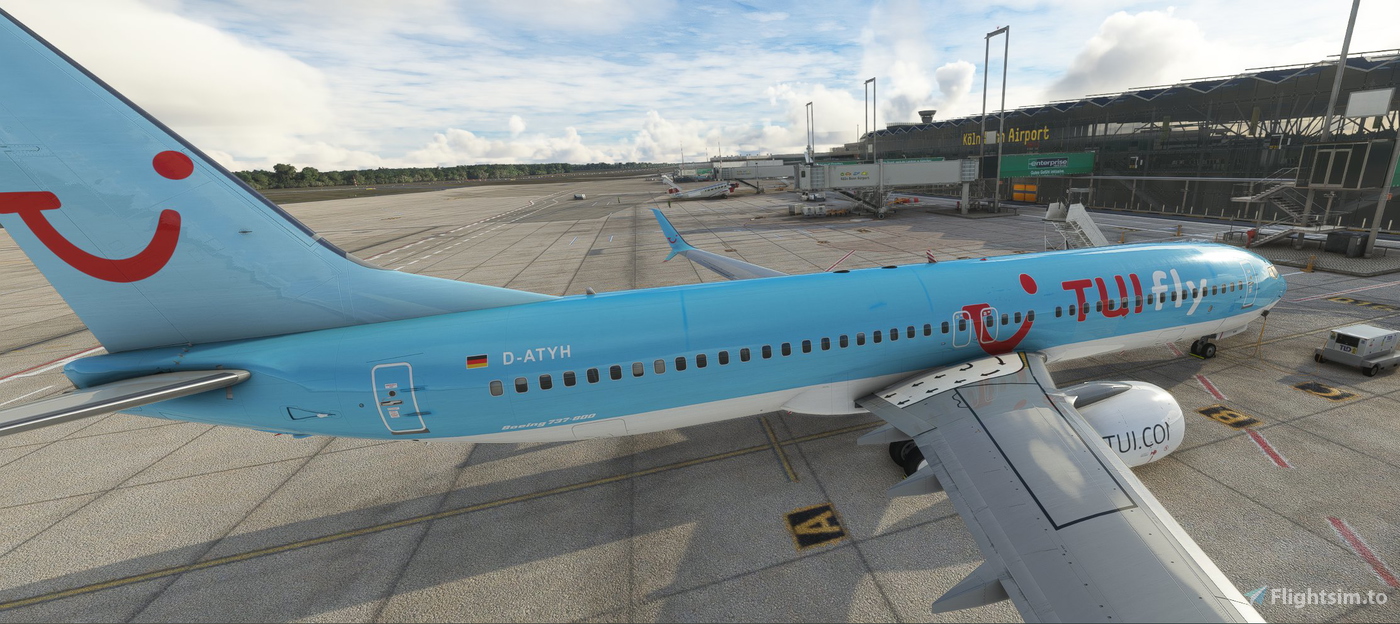 PMDG 737-800 TUI Fly (D-ATYH) /w Cabin for Microsoft Flight Simulator ...