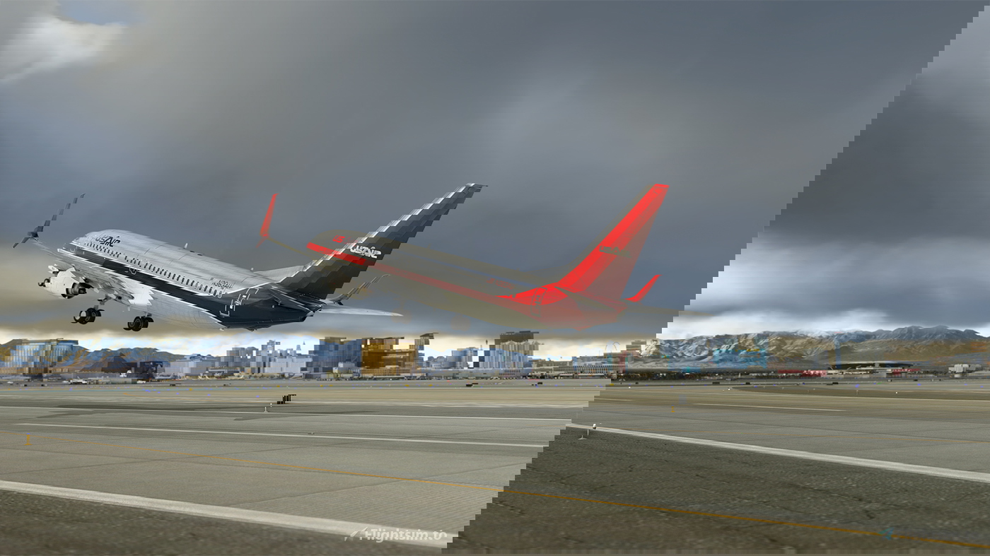 PMDG 737-800 USAir (N363AU) for Microsoft Flight Simulator | MSFS