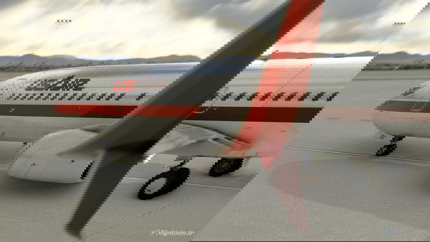 PMDG 737-800 USAir (N363AU) for Microsoft Flight Simulator | MSFS