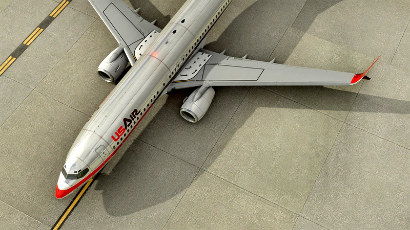 PMDG 737-800 USAir (N363AU) for Microsoft Flight Simulator | MSFS