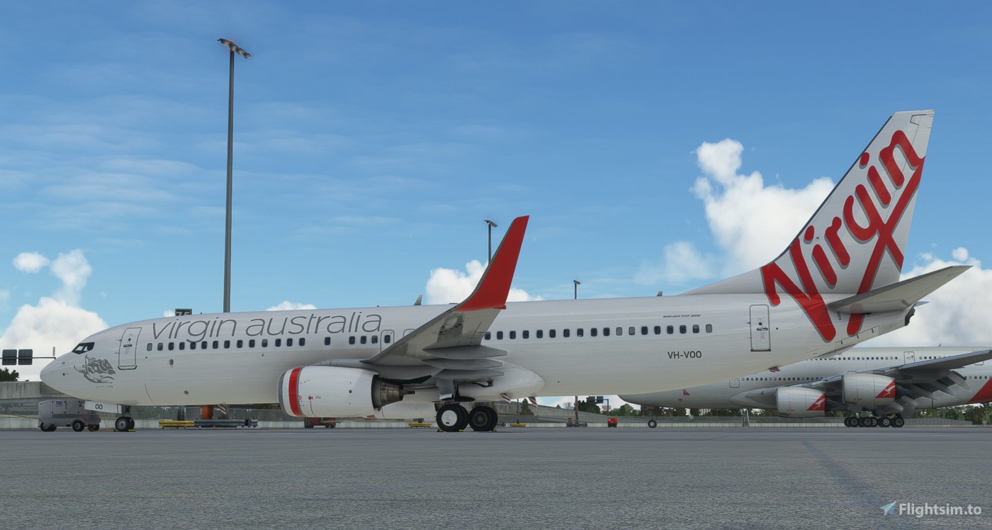 PMDG 737-800 Virgin Australia - VH-VOO for Microsoft Flight Simulator ...