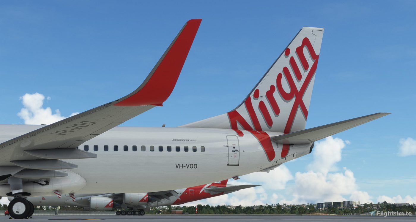PMDG 737-800 Virgin Australia - VH-VOO for Microsoft Flight Simulator ...