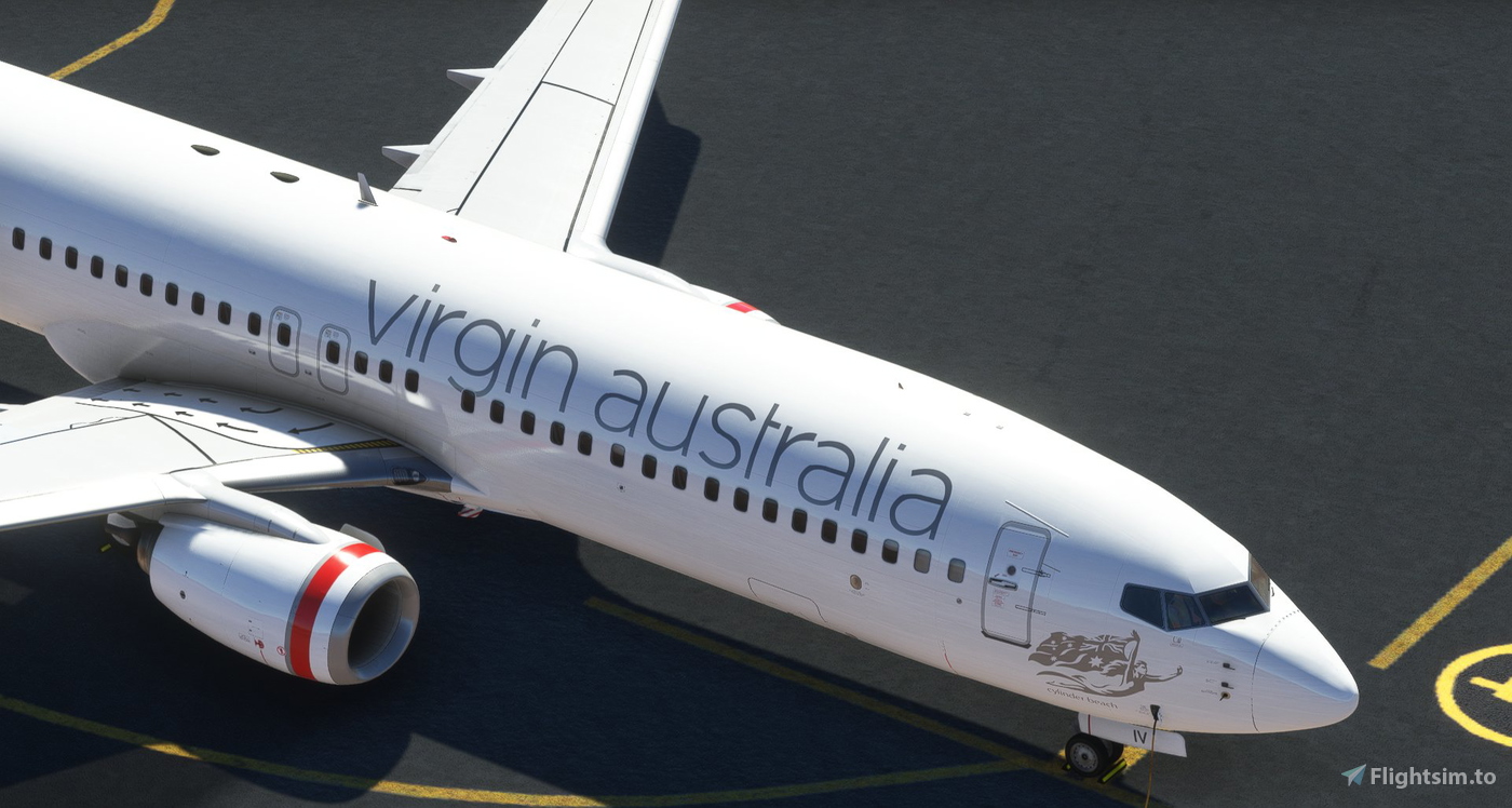 PMDG 737-800 Virgin Australia - VH-YIV for Microsoft Flight Simulator ...