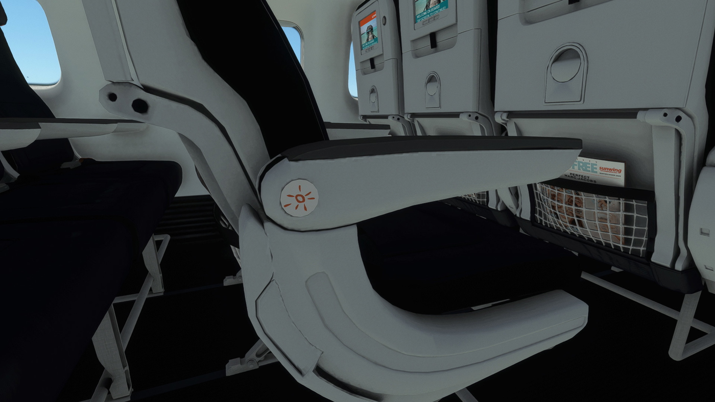 PMDG 737-800 w/ cabin Sunwing Airlines - Planet Hollywood (C-FAXD) for ...