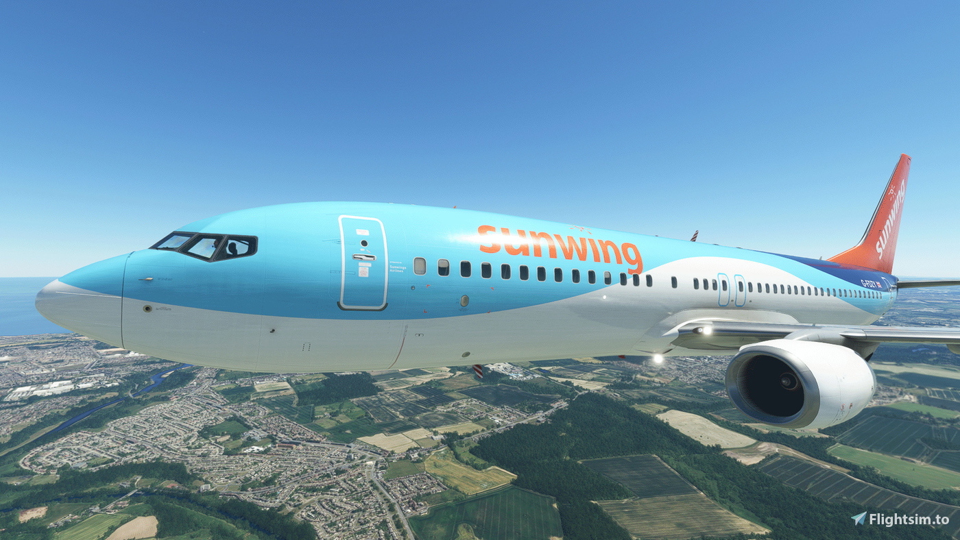 PMDG 737-800 w/ cabin Tui Airways op Sunwing (G-FDZY and GDZZ) for ...