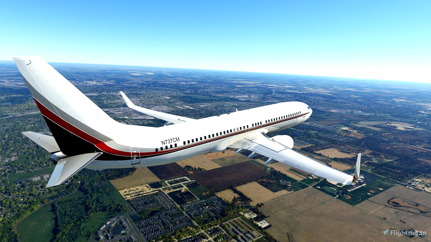 PMDG 737-800BBJ Netjets (N127QS, N128QS and N737CM) for Microsoft ...
