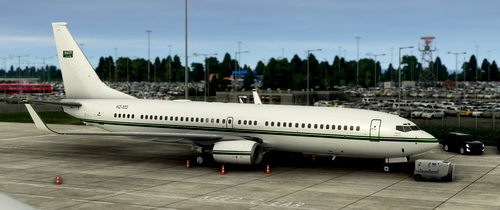 PMDG 737-800BBJ2 Saudi Arabia - Air Force (HZ-102 - 2001) pro Microsoft ...