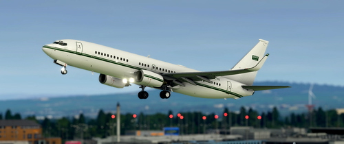 PMDG 737-800BBJ2 Saudi Arabia - Air Force (HZ-102 - 2001) » Microsoft ...