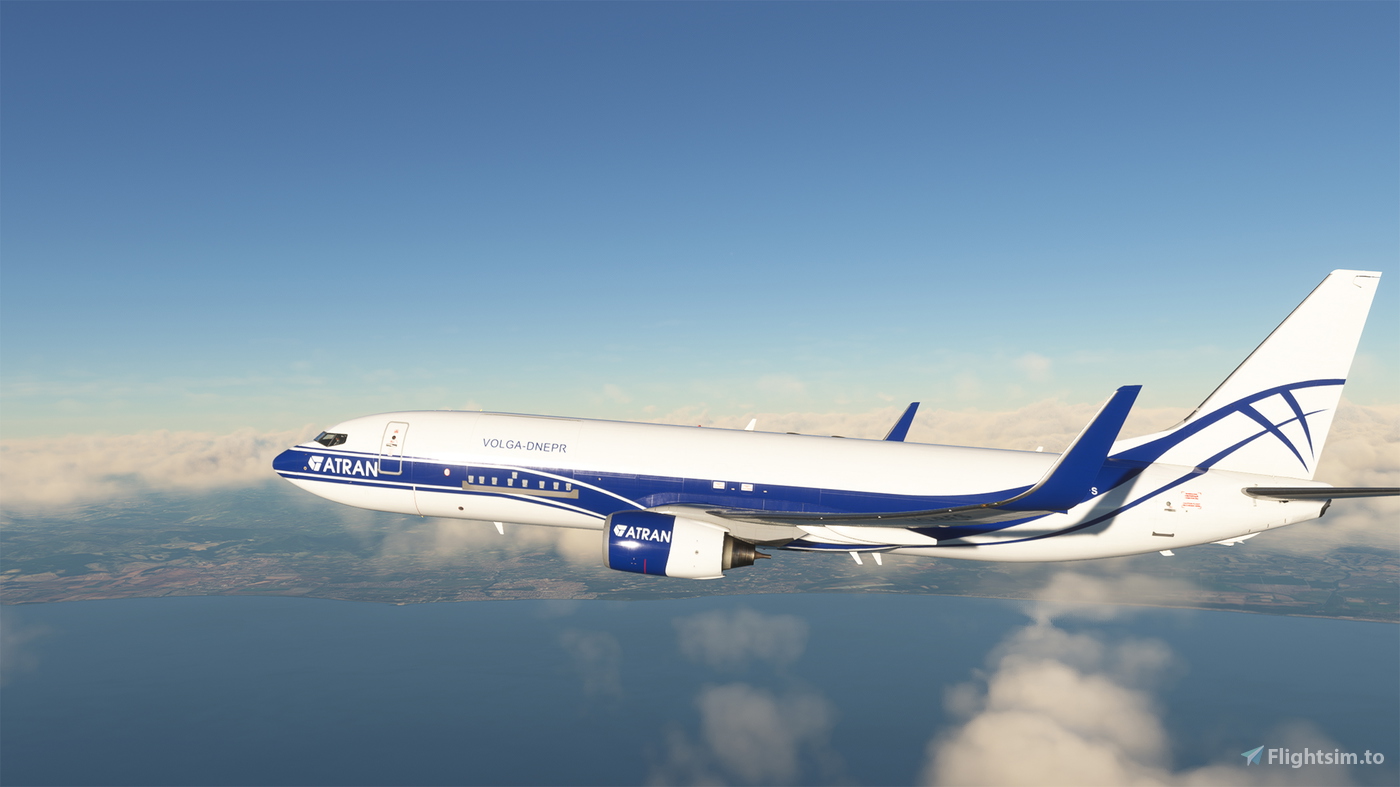 PMDG 737-800BCF ATRAN CARGO AIRLINES (VQ-BFS) for Microsoft Flight ...