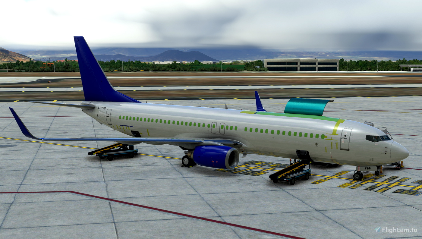 PMDG 737-800BCF AviaAM Leasing LY-FBB for Microsoft Flight Simulator | MSFS