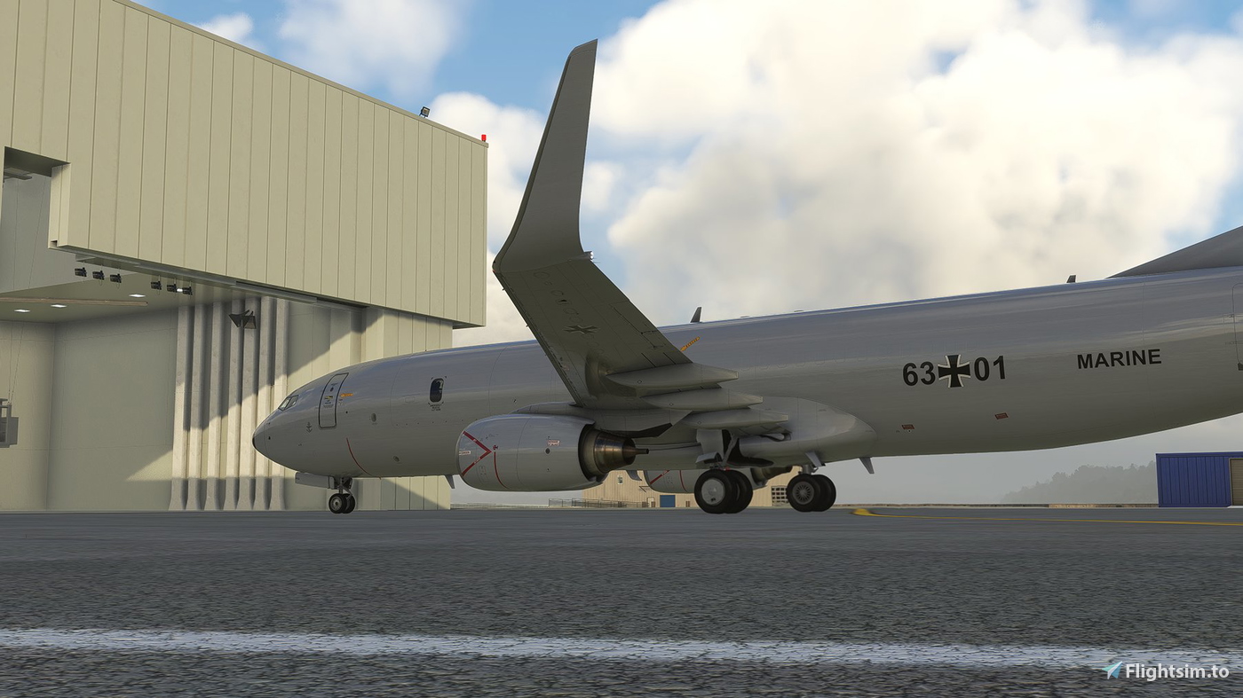 PMDG 737-800BCF German Marine P-8 VP-40 (63-01 - 2022) for Microsoft ...