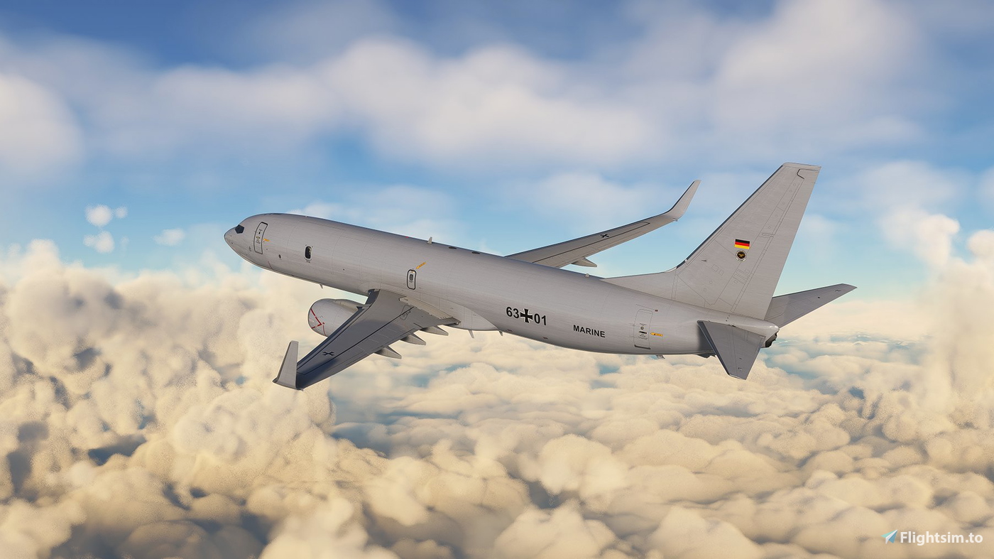 PMDG 737-800BCF German Marine P-8 VP-40 (63-01 - 2022) for Microsoft ...