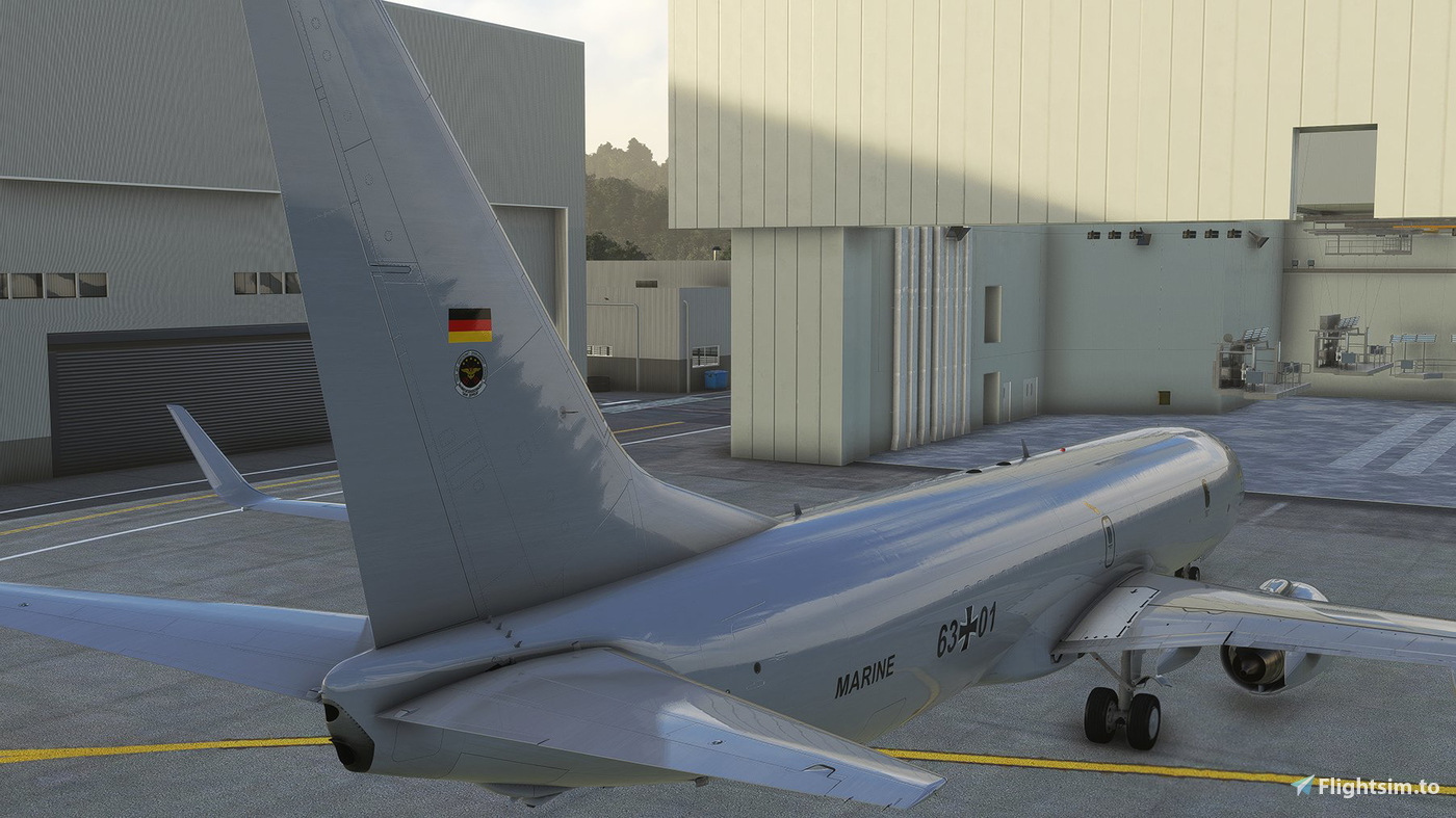 PMDG 737-800BCF German Marine P-8 VP-40 (63-01 - 2022) for Microsoft ...