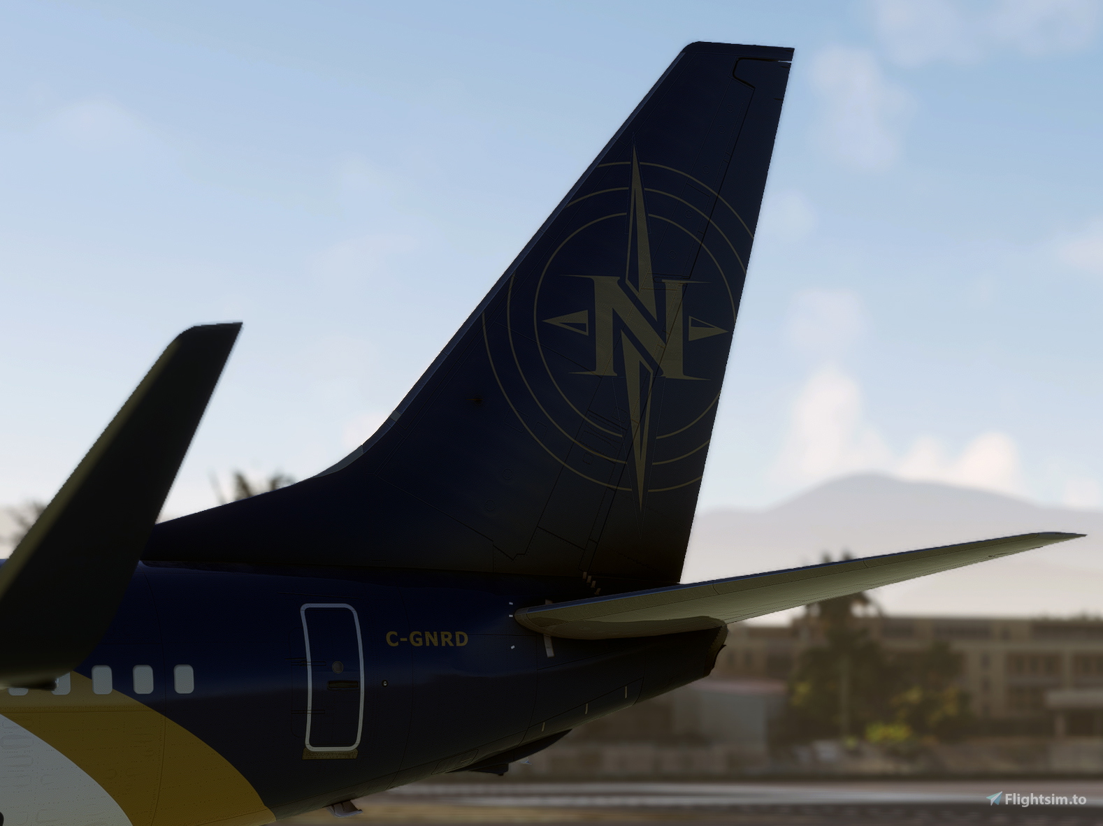 PMDG 737-800BCF Nolinor Cargo C-GNRD [Fictional, Original is 737-200 ...