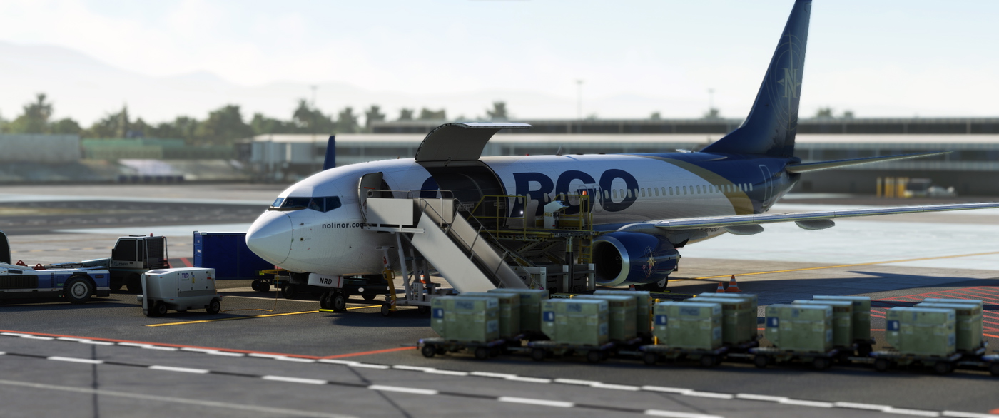 PMDG 737-800BCF Nolinor Cargo C-GNRD [Fictional, Original is 737-200 ...