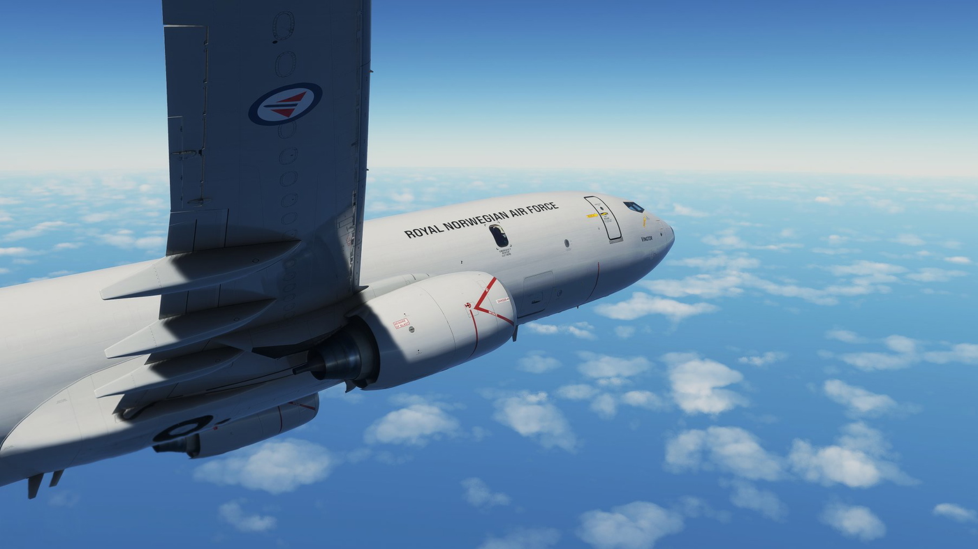 PMDG 737-800BCF RNoAF P-8A Vingtor (9582 - 2022) 对于 Microsoft Flight ...