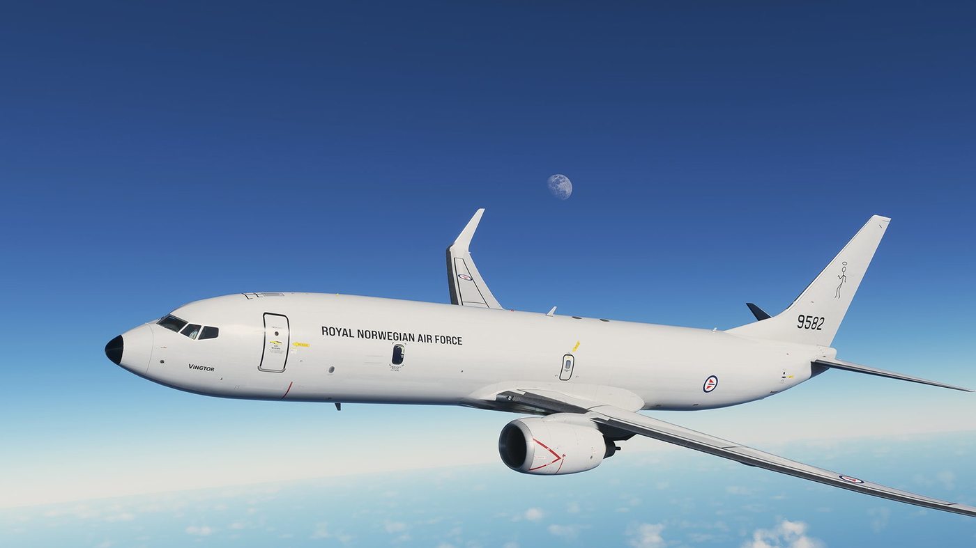PMDG 737-800BCF RNoAF P-8A Vingtor (9582 - 2022) 对于 Microsoft Flight ...