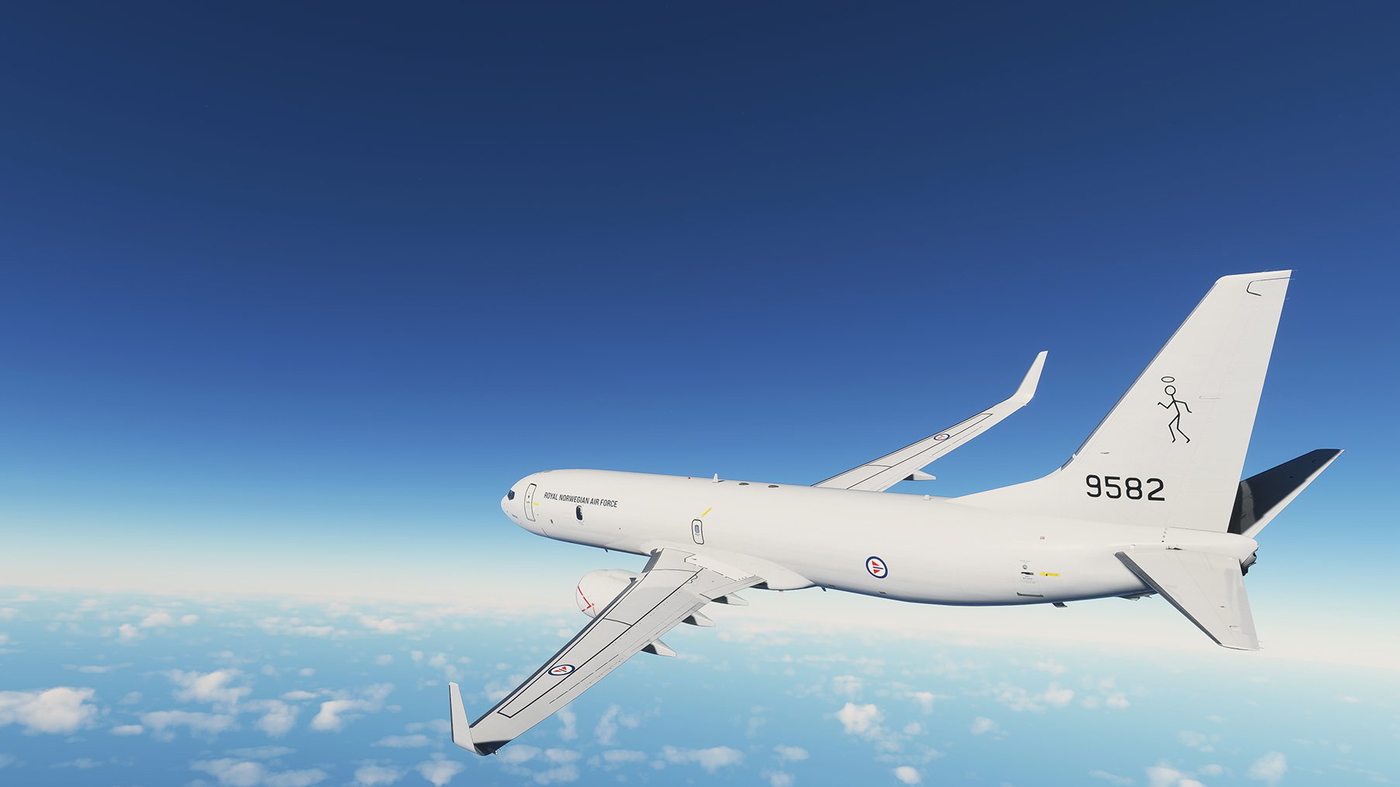 PMDG 737-800BCF RNoAF P-8A Vingtor (9582 - 2022) 对于 Microsoft Flight ...