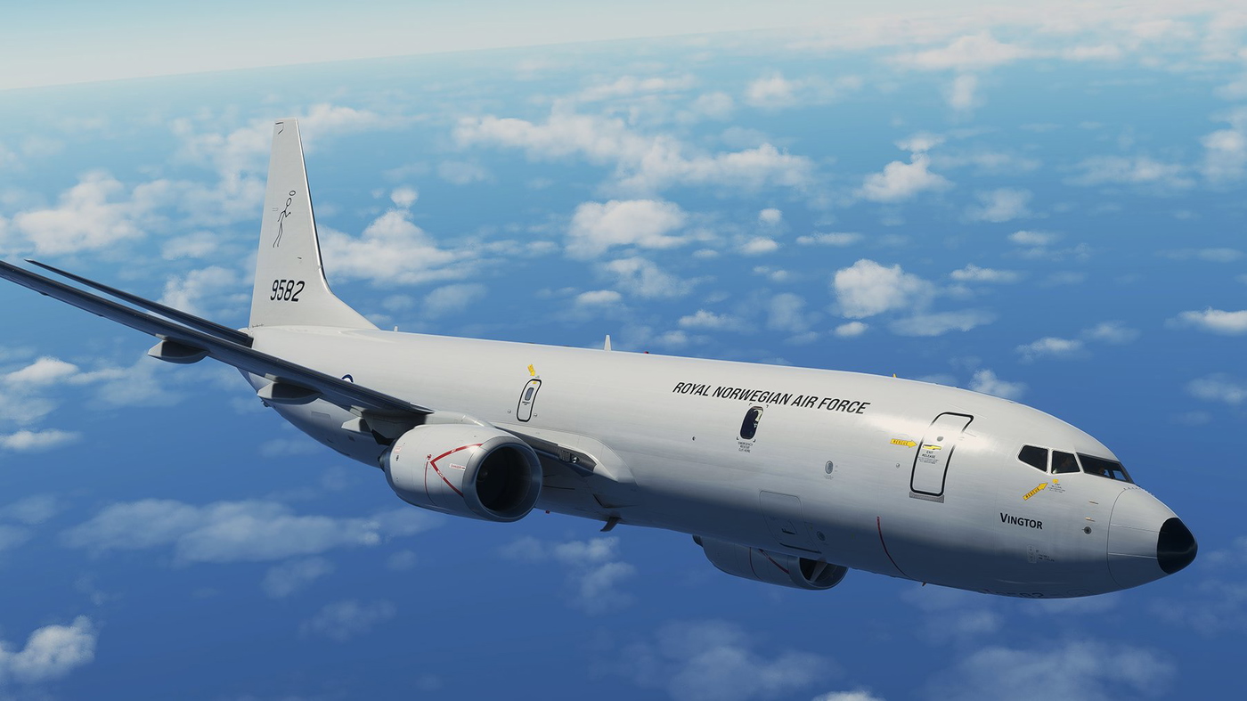 PMDG 737-800BCF RNoAF P-8A Vingtor (9582 - 2022) 对于 Microsoft Flight ...