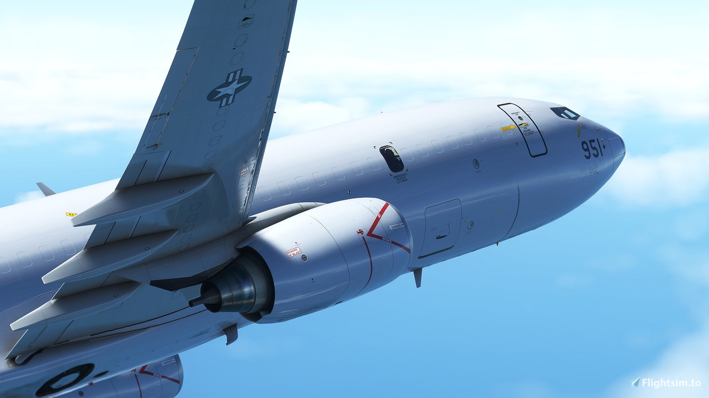 PMDG 737-800BCF USN P-8 VP-40 (168951 - 2020) pour Microsoft Flight ...