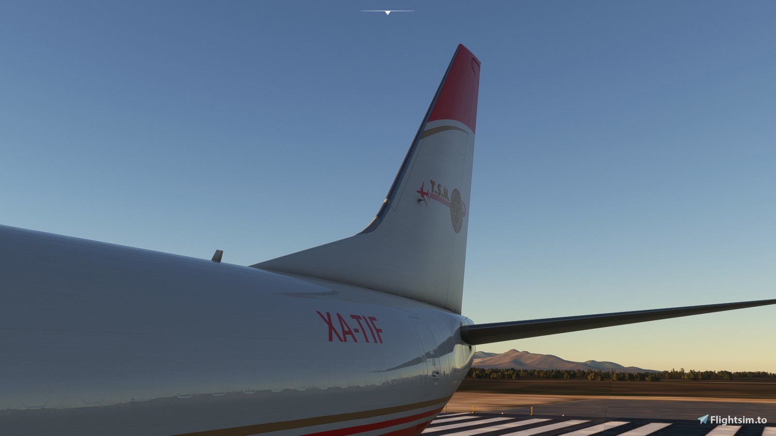 PMDG 737-800BDSF Aeronaves TSM (XA-TIF - Fictional Model) for Microsoft ...