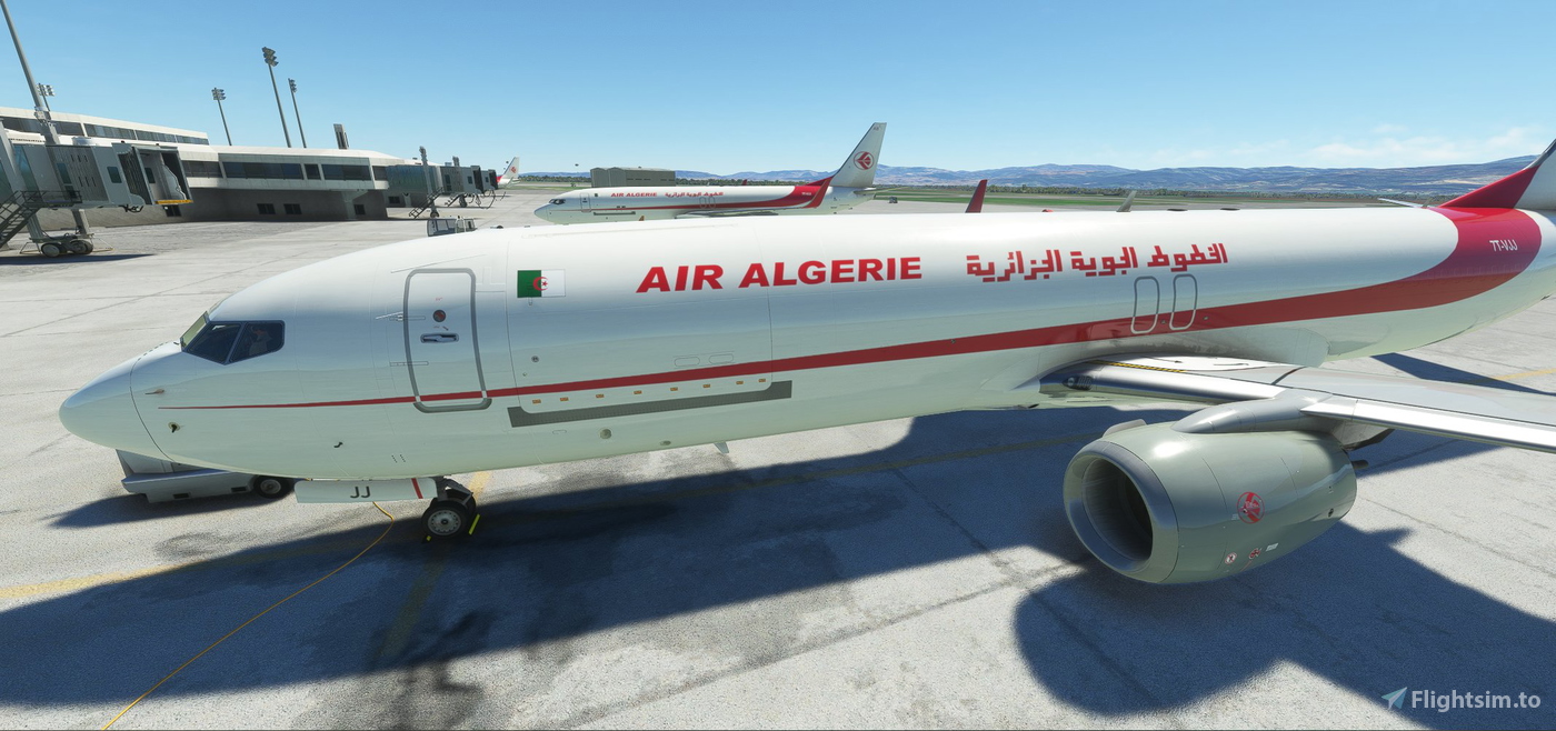 PMDG 737-800BDSF Air Algerie 7T-VJJ for Microsoft Flight Simulator | MSFS