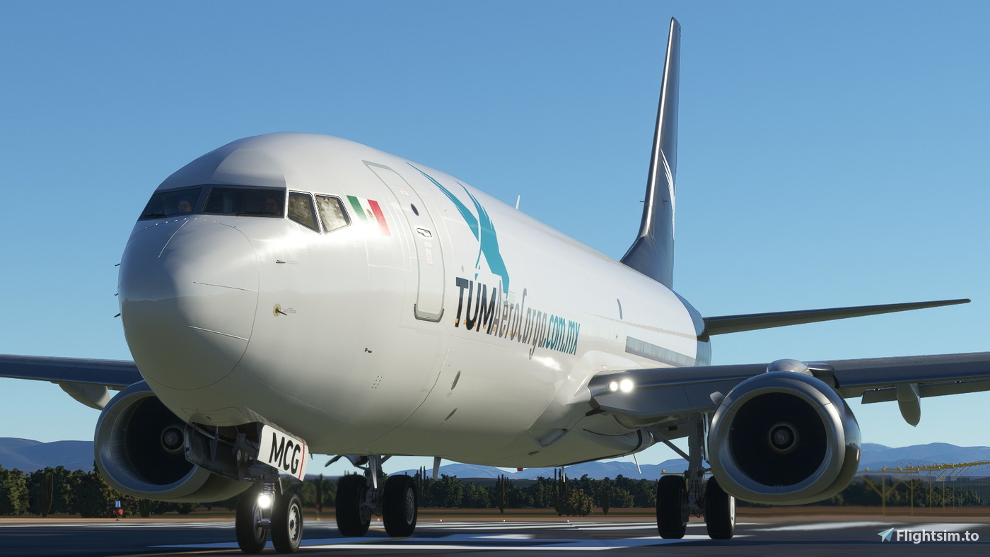 PMDG 737-800BDSF TUM Aerocarga (XA-MCG) for Microsoft Flight Simulator ...