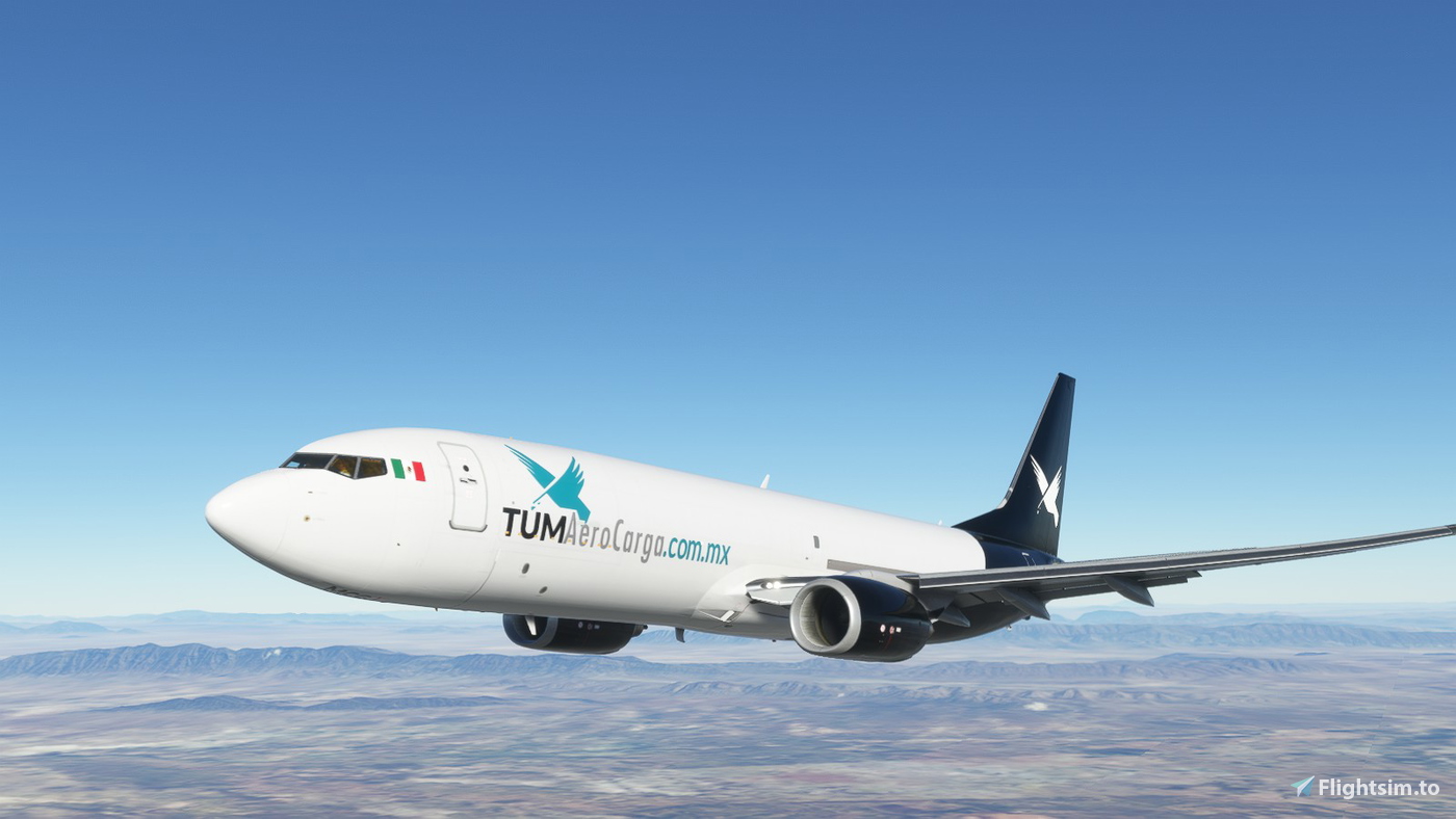 PMDG 737-800BDSF TUM Aerocarga (XA-MCG) 对于 Microsoft Flight Simulator ...
