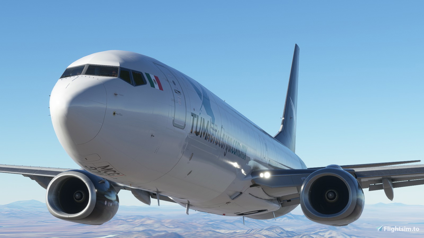 PMDG 737-800BDSF TUM Aerocarga (XA-MCG) 对于 Microsoft Flight Simulator ...