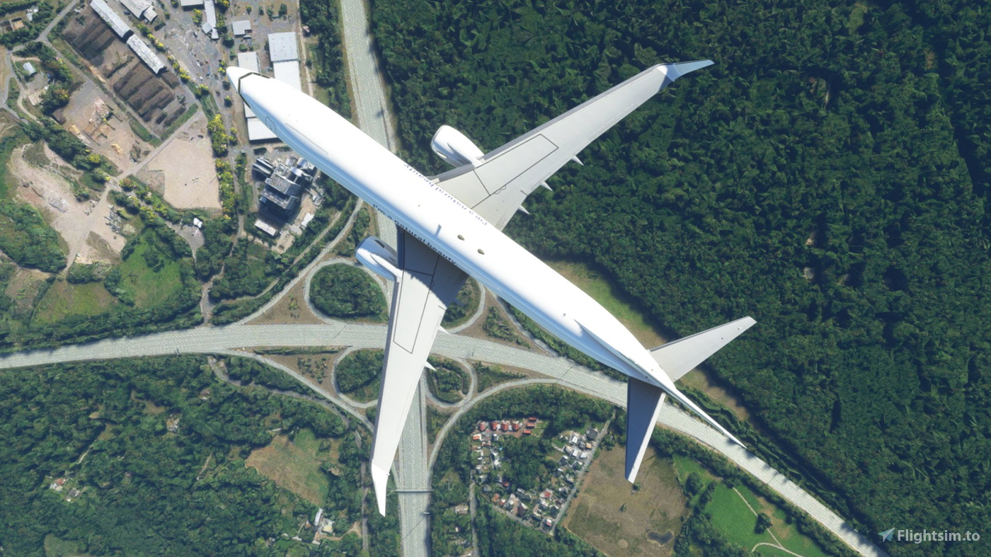 PMDG 737-800BDSF w/ cargo Lufthansa Cargo - Natural beauty (D-ALFJ) for ...