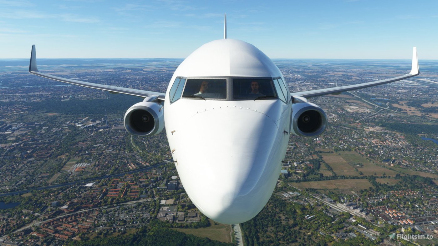 PMDG 737-800BDSF w/ cargo Lufthansa Cargo - Natural beauty (D-ALFJ) for ...