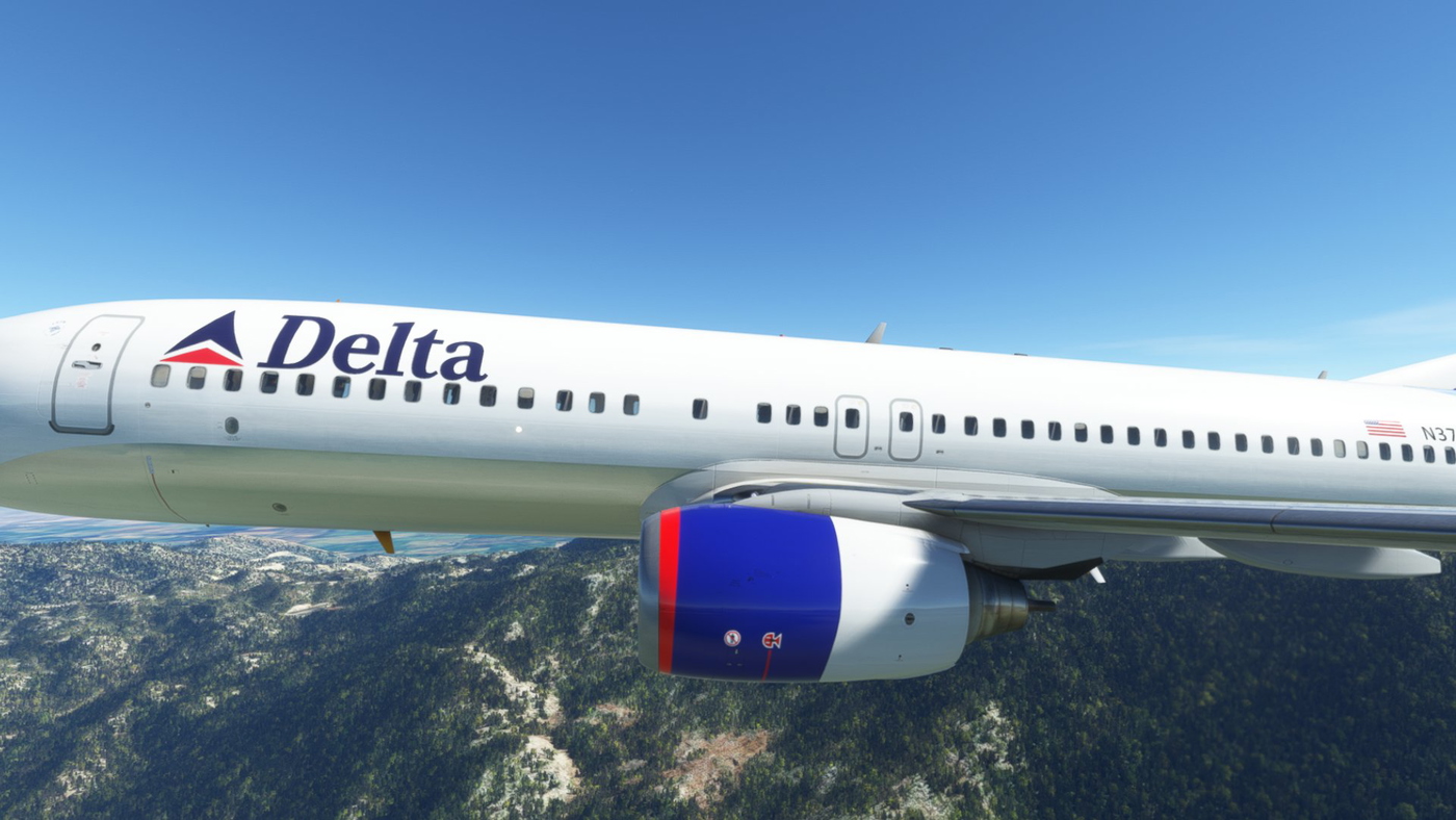 PMDG 737-800BW Delta Air Lines (N3734B) for Microsoft Flight Simulator ...