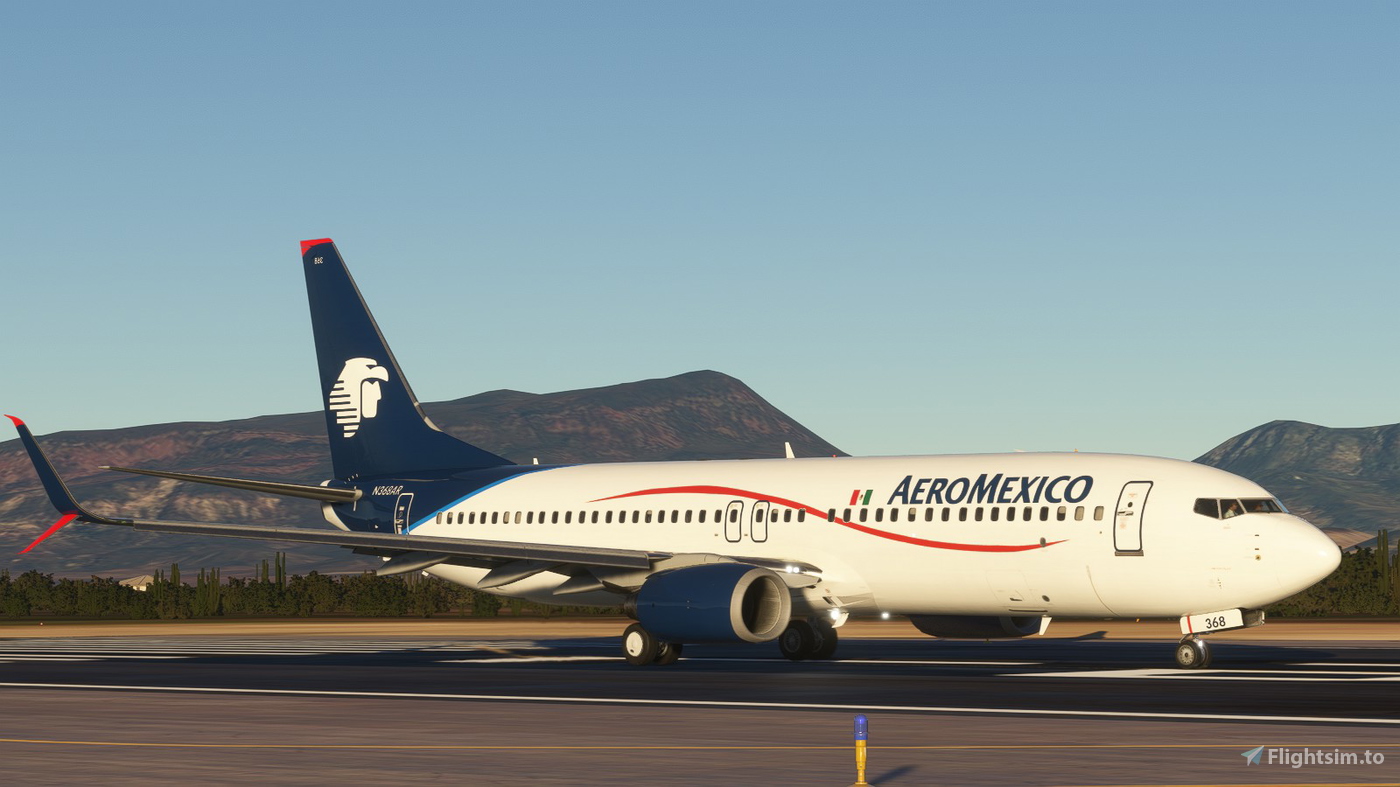 PMDG 737-800SSW AeroMexico (N368AR) for Microsoft Flight Simulator | MSFS