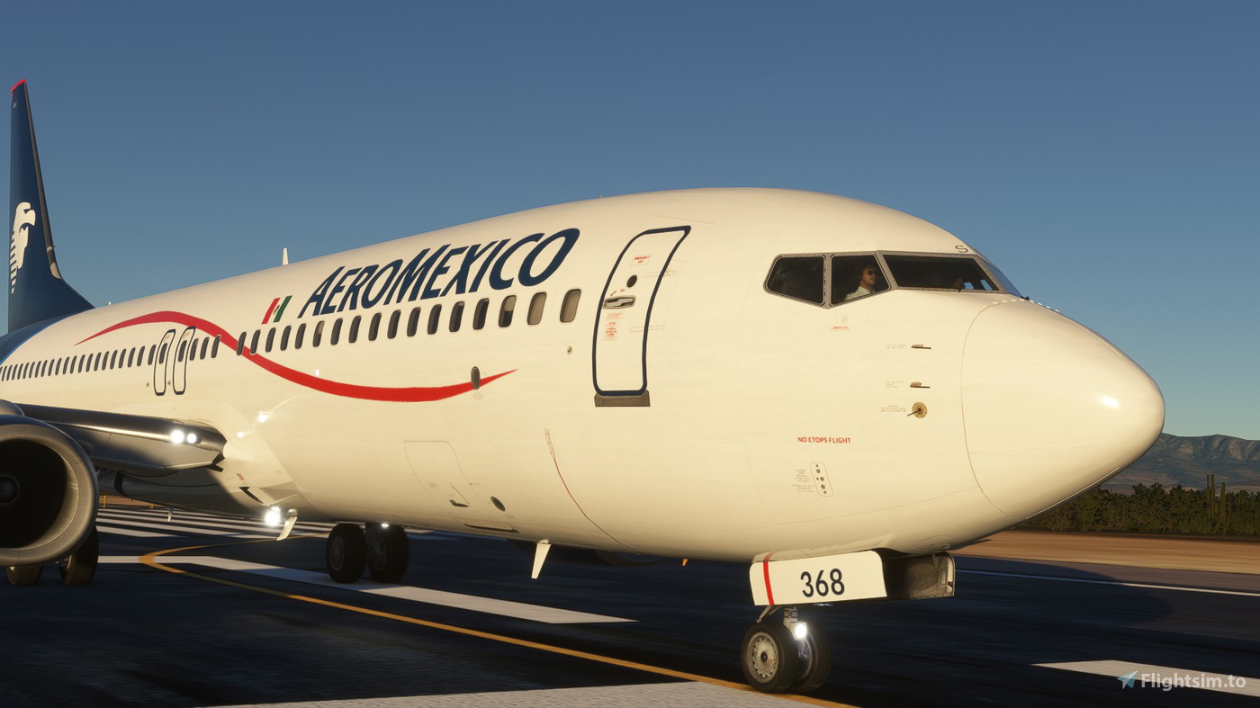 PMDG 737-800SSW AeroMexico (N368AR) for Microsoft Flight Simulator | MSFS