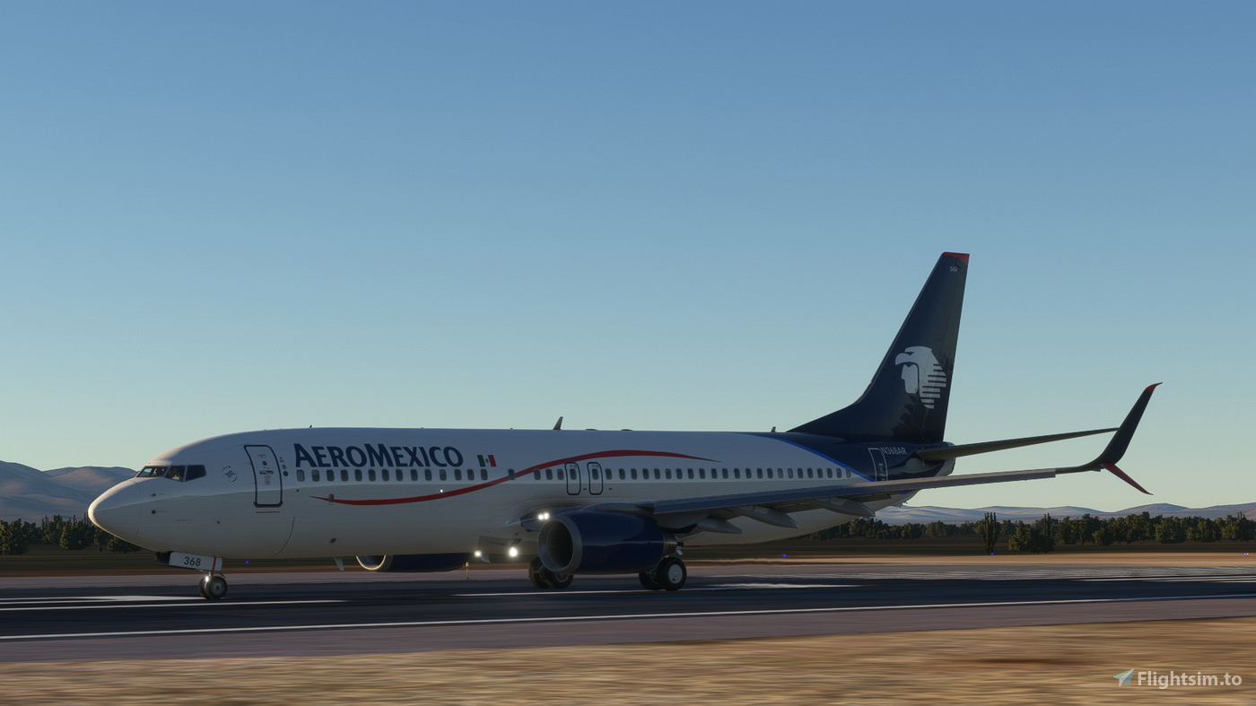 PMDG 737-800SSW AeroMexico (N368AR) for Microsoft Flight Simulator | MSFS