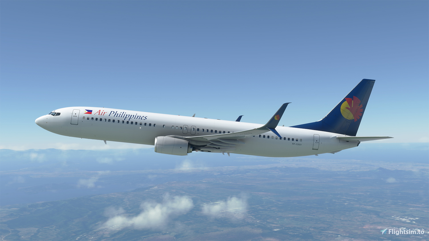 PMDG 737-900 ER Air Phiilippines (RP-C2021) のために Microsoft Flight ...