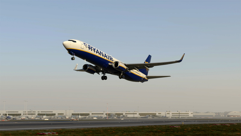 PMDG 737-900 ER Ryan Air (EI-FTT) ERBW and (EI-HGP) ESSW Double Pack ...