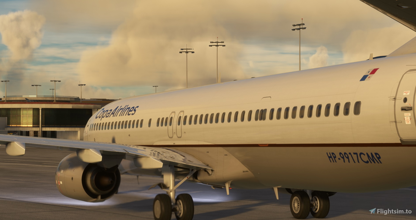 PMDG 737-900ER Copa Airlines HP-9917CMP for Microsoft Flight Simulator ...