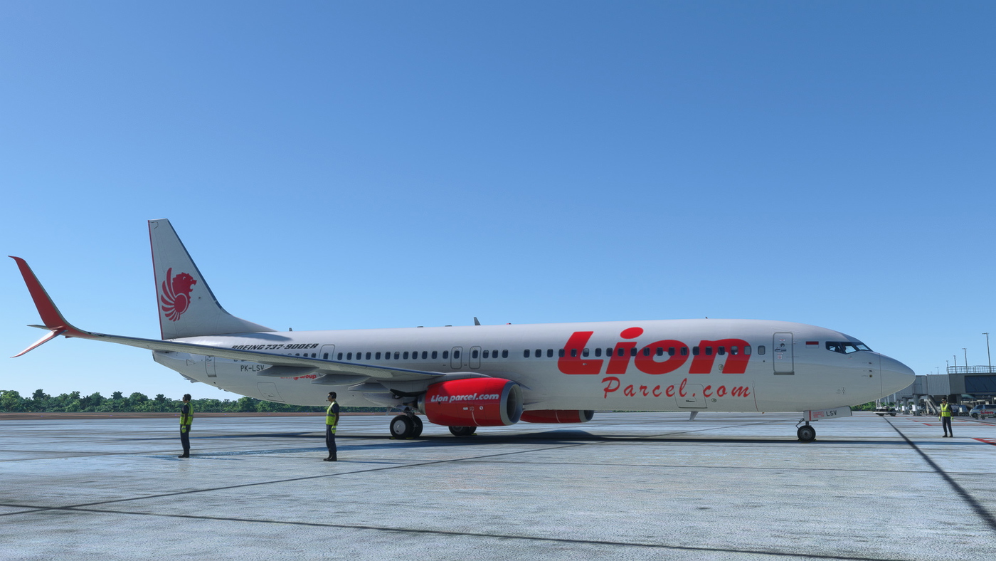 PMDG 737-900ER SSW Lion Air PK-LSV for Microsoft Flight Simulator | MSFS