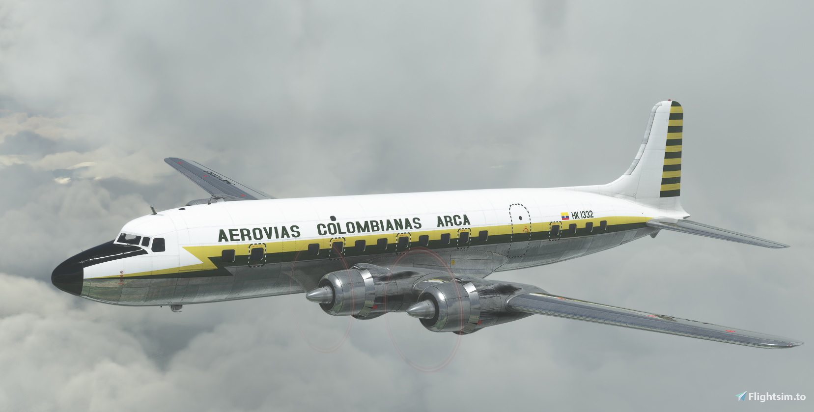 [PMDG] Aerovias Colombianas ARCA Douglas DC-6B - MSFS Add-on - Flightsim.to