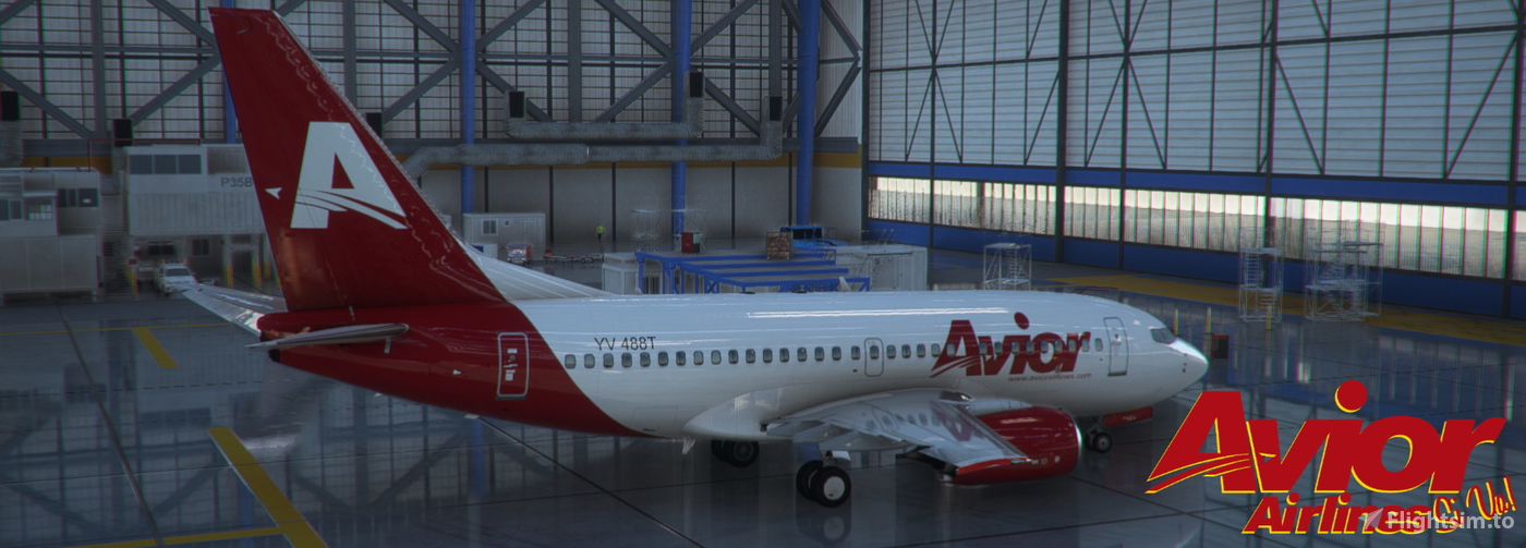 PMDG B737-600 Avior Airlines YV-488T for Microsoft Flight Simulator | MSFS